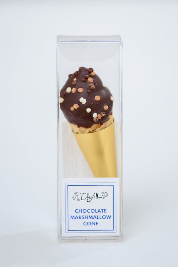 Chocolate Marshmallow Cone - ChocAllure